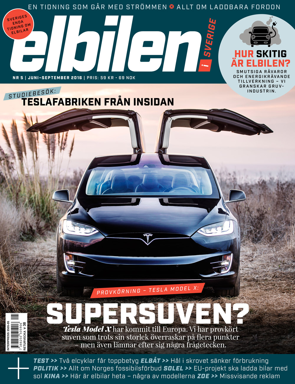 Elbilen nr 5 2016 – ute nu! - Elbilen