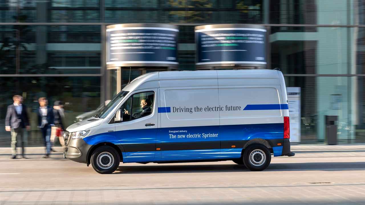 Fördubbling av eldrivna transportbilar när Mercedes slog ...