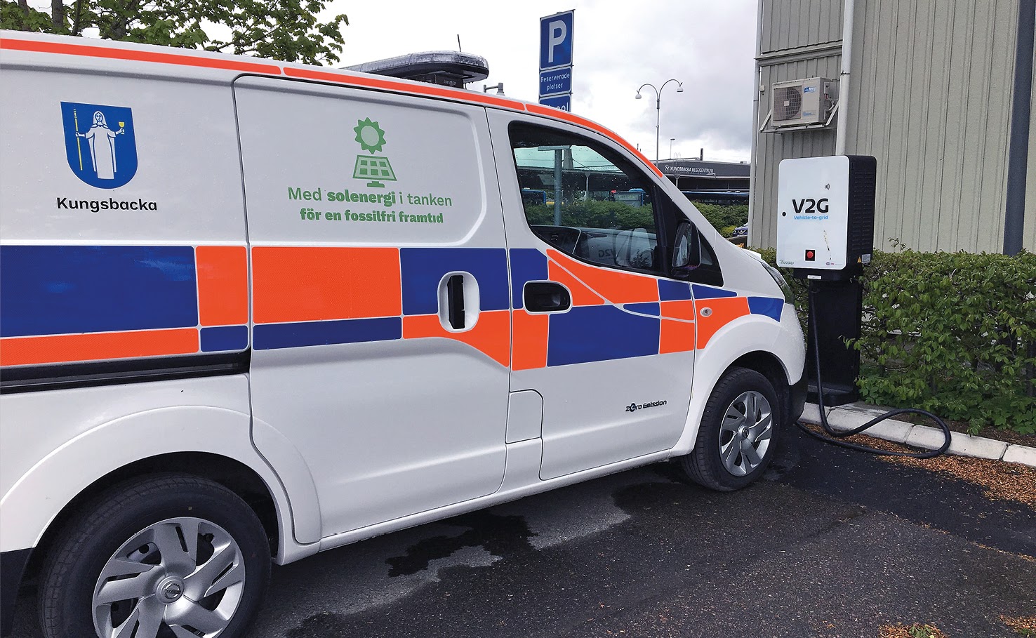 Strulig teknik i Kungsbackas V2G-pilot - Elbilen