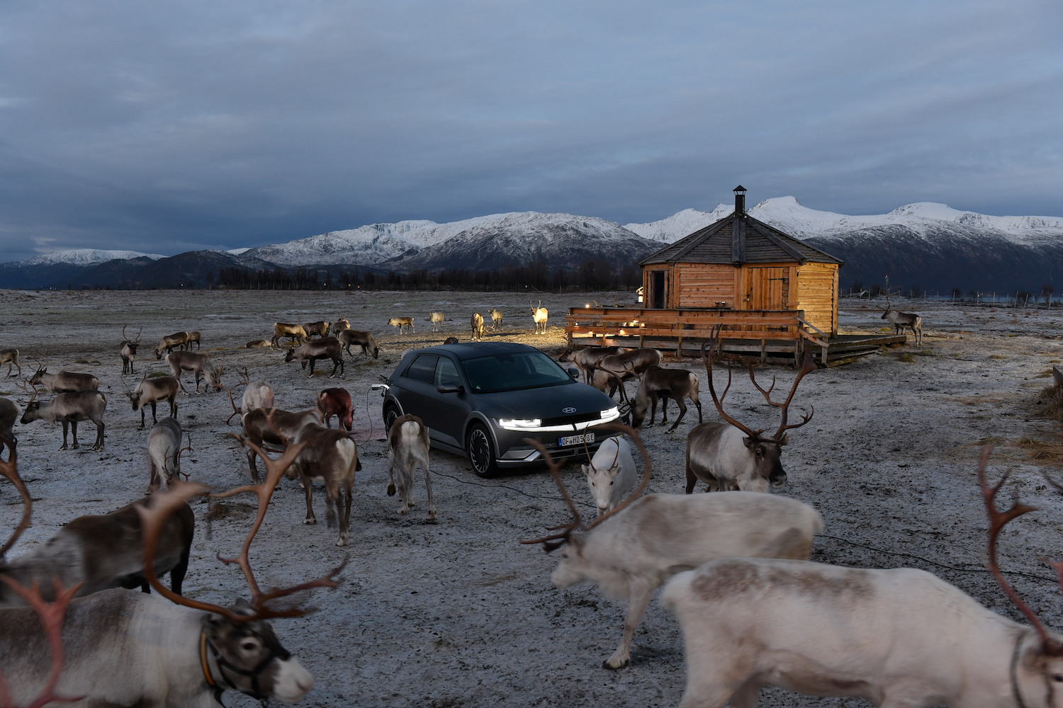 Ioniq 5 ger el till off grid-stuga i Norge - Elbilen