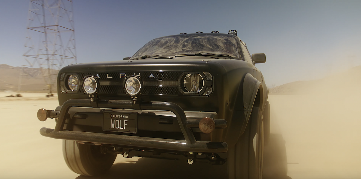 Alpha Motor testkör pickupen Wolf - Elbilen