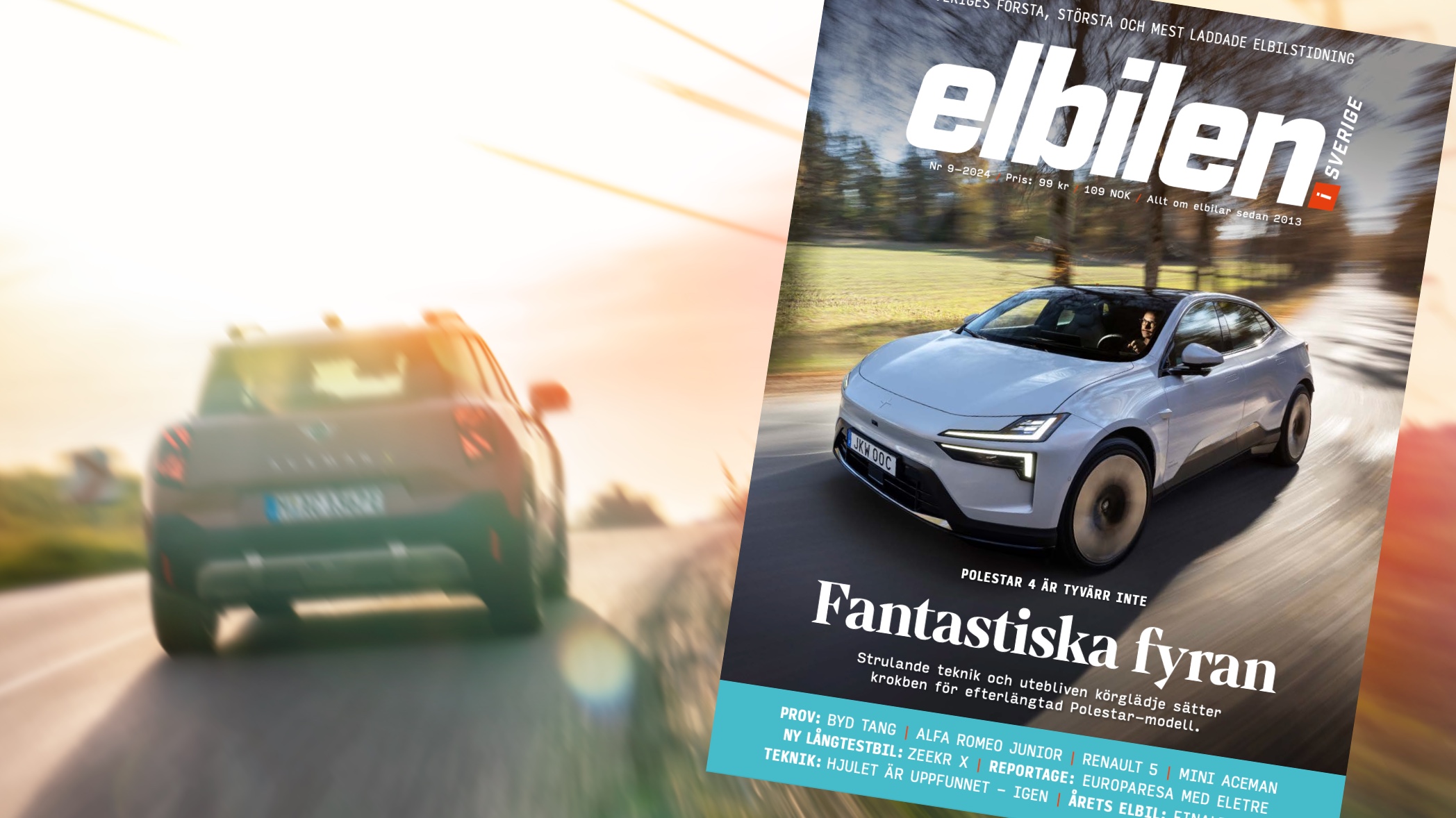 Polestar 4, Renault 5 och 7-sitsig BYD – Elbilen #9 ute nu! - Elbilen
