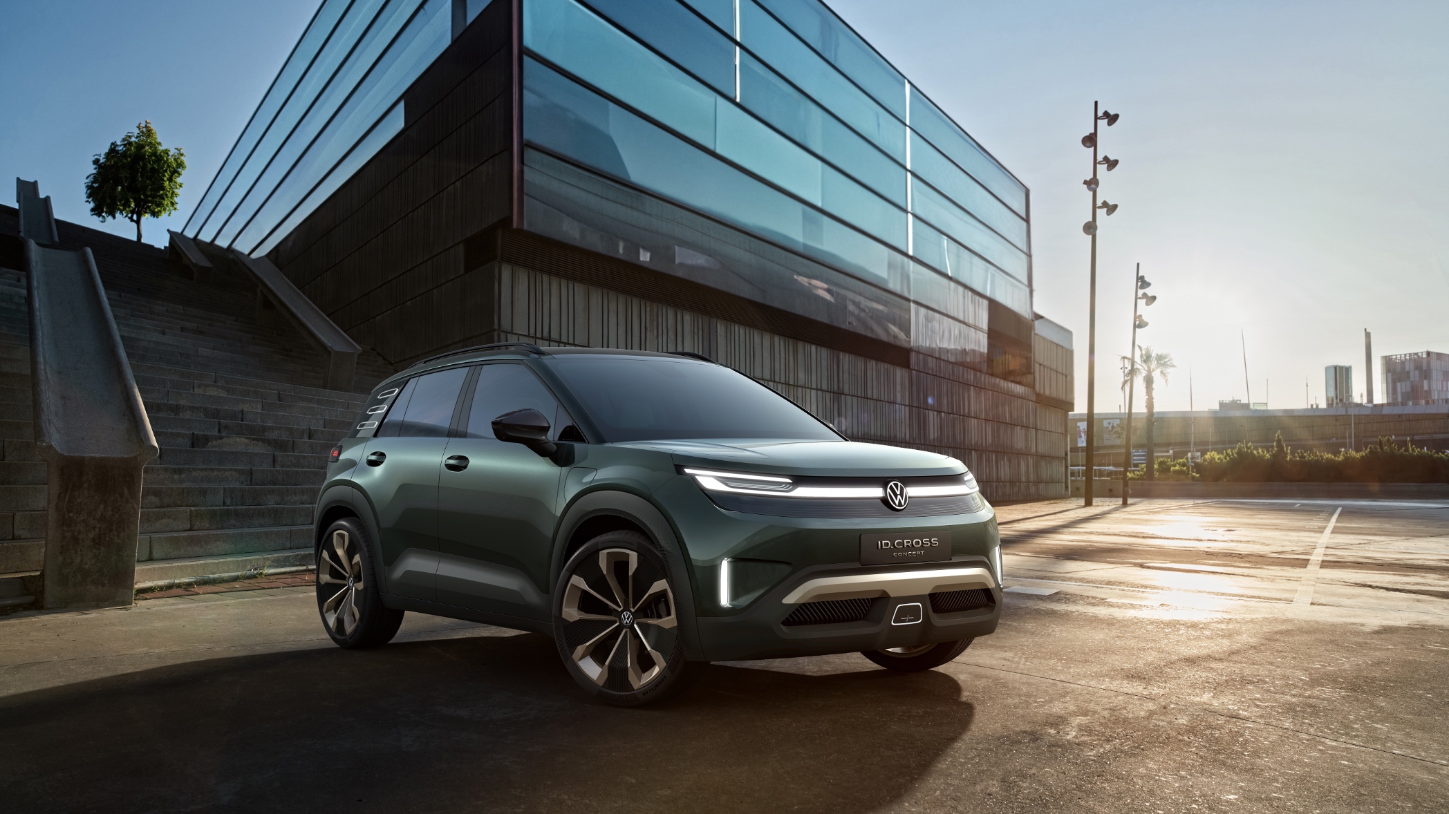 VW visar ID. Cross Concept – då kommer märkets eldrivna kompaktsuv ...
