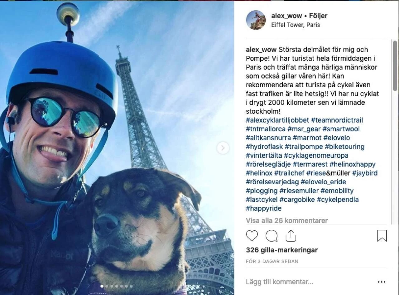 Med lastcykel och hund mot Mallorca - Allt om elcyklar