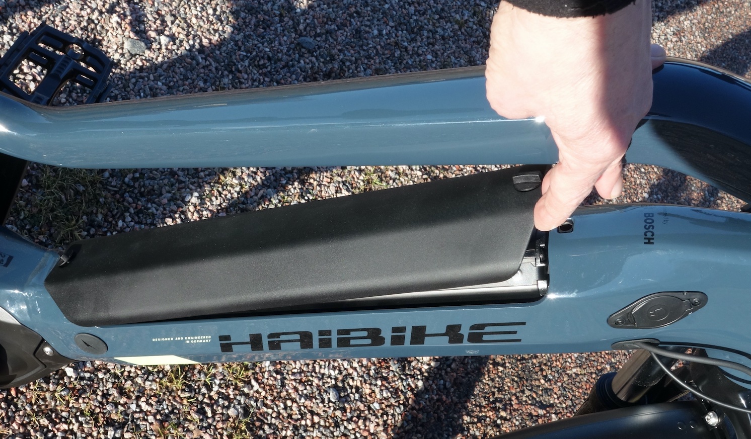 Allting är rejält på Haibike Sduro Trekking - Allt om elcyklar